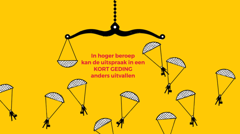 Hoger beroep tegen kort geding – Hoger beroep van uitspraak rechtbank ...
